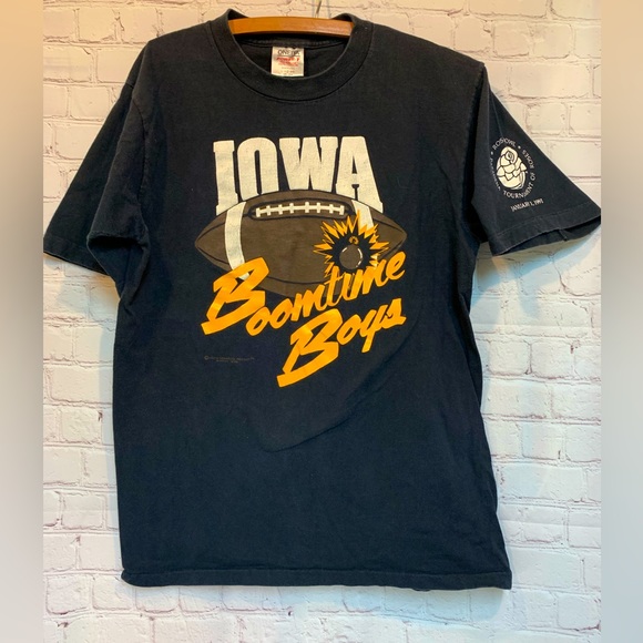 Shirts | Vintage 1991 Iowa Boomtime Boys Rose Bowl Shirt L | Poshmark